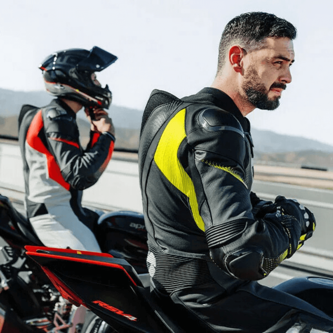 Elite Army Green Leather Motorcycle Suit | Pro Racing Gear – Turbo Racegear